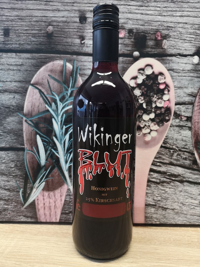 Wikinger-Blut, Honigwein mit Kirschsaft | Bergische Gewürzmanufaktur